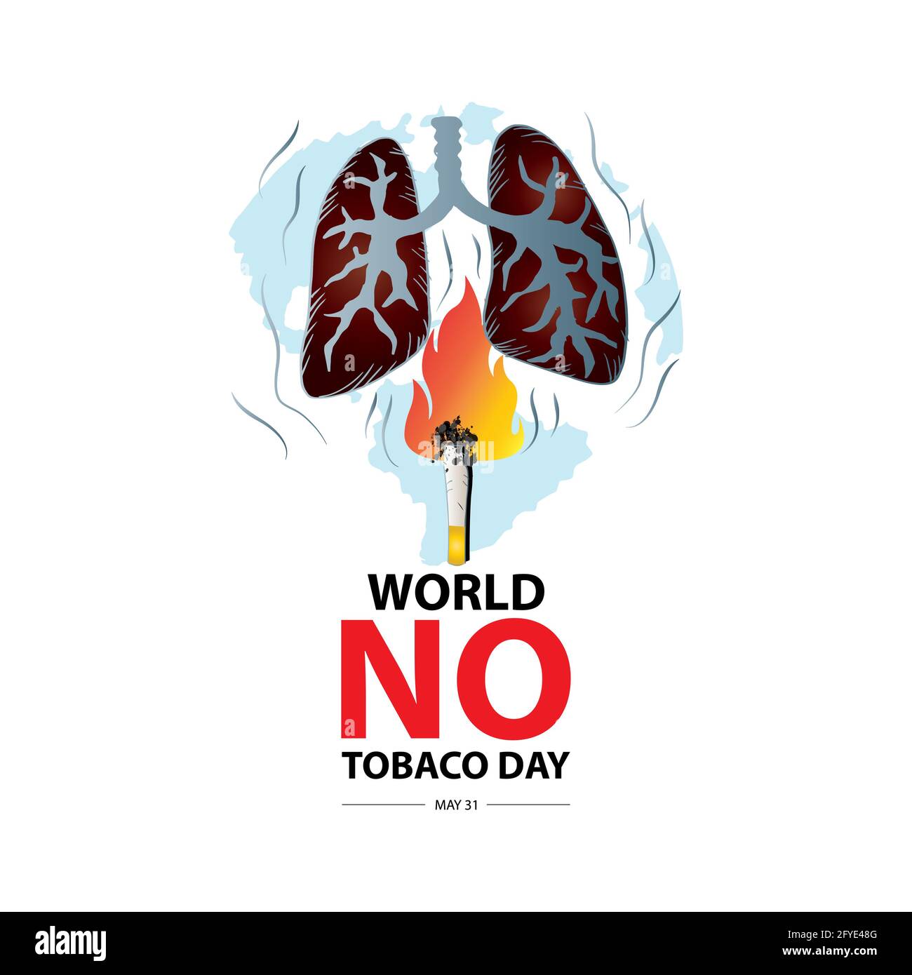 Anti tobacco awareness Cut Out Stock Images & Pictures - Alamy