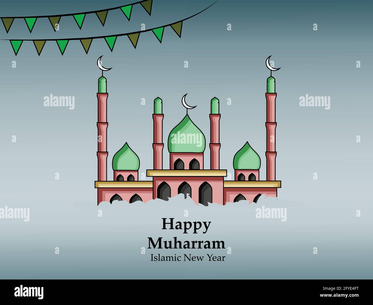 Islamic festivals Stock Vector Images - Alamy