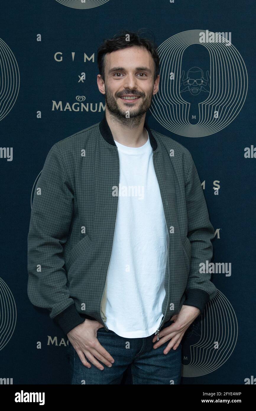 Jerome Niel attending the 'Gims x Magnum' ice cream launch at the ...