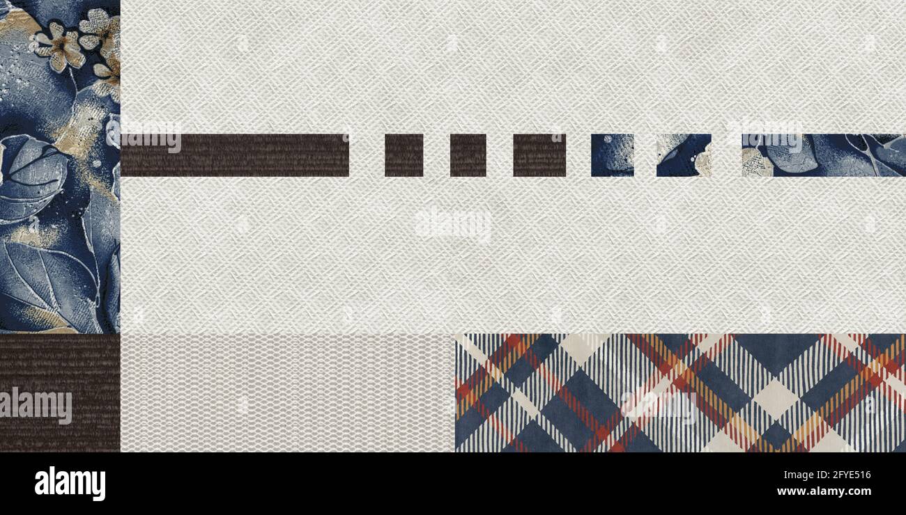 brown and ivory color background with chex pattern use for ceramic wall ...