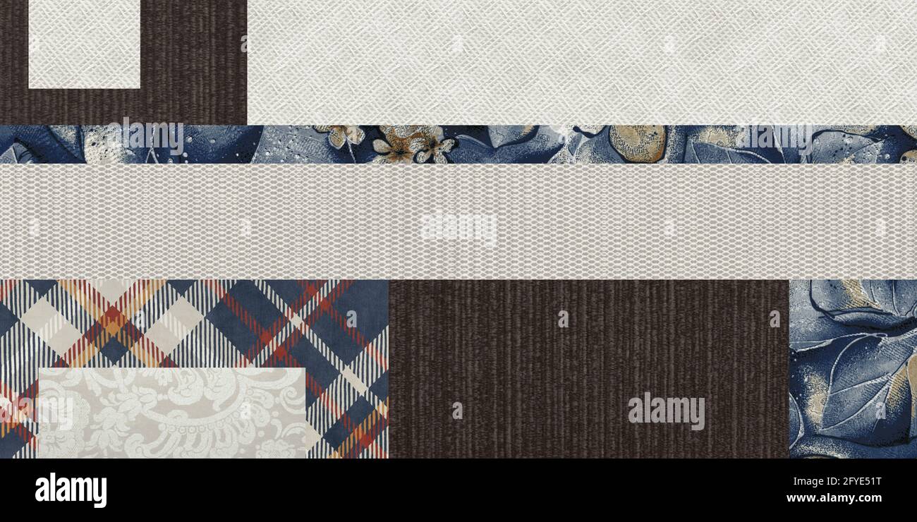 brown and ivory color background with chex pattern use for ceramic wall ...