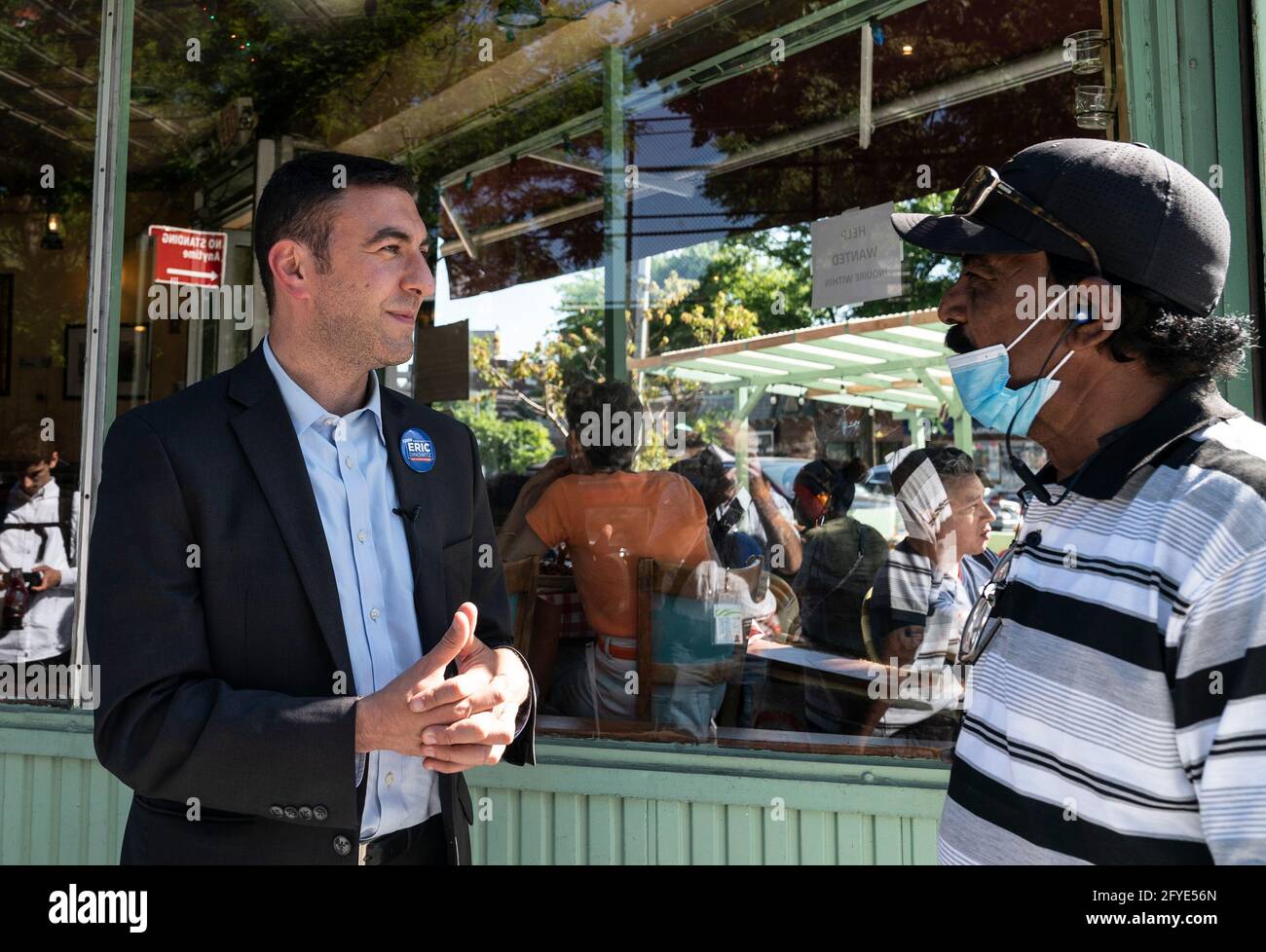New York, United States. 27th May, 2021. City council member Eric ...