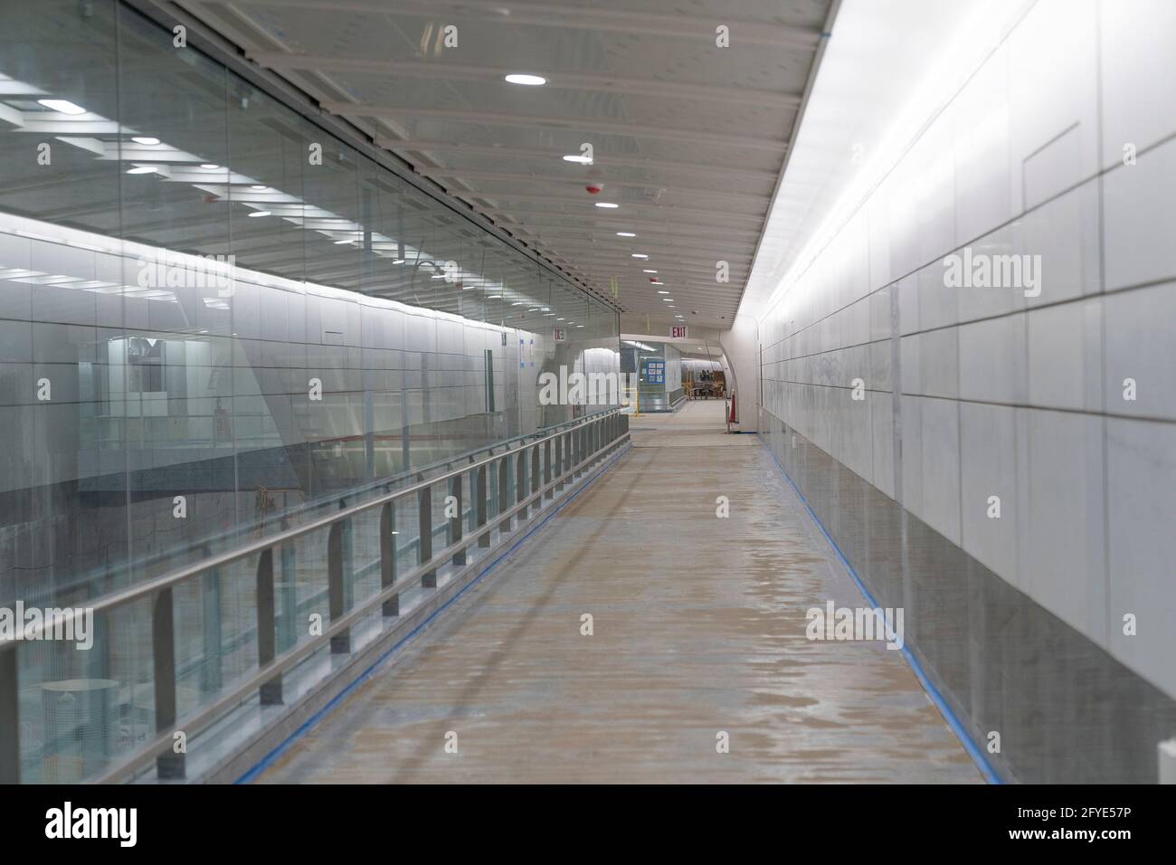 Construction train on union pacific railroad hi-res stock photography ...