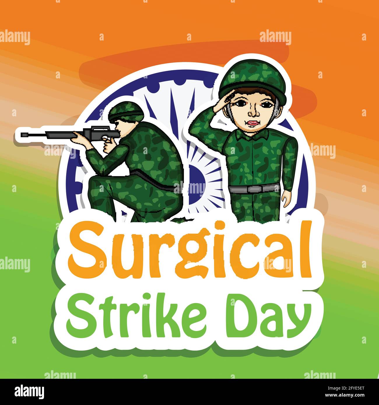 Surgical Strike Day India Stock Vector Image & Art - Alamy