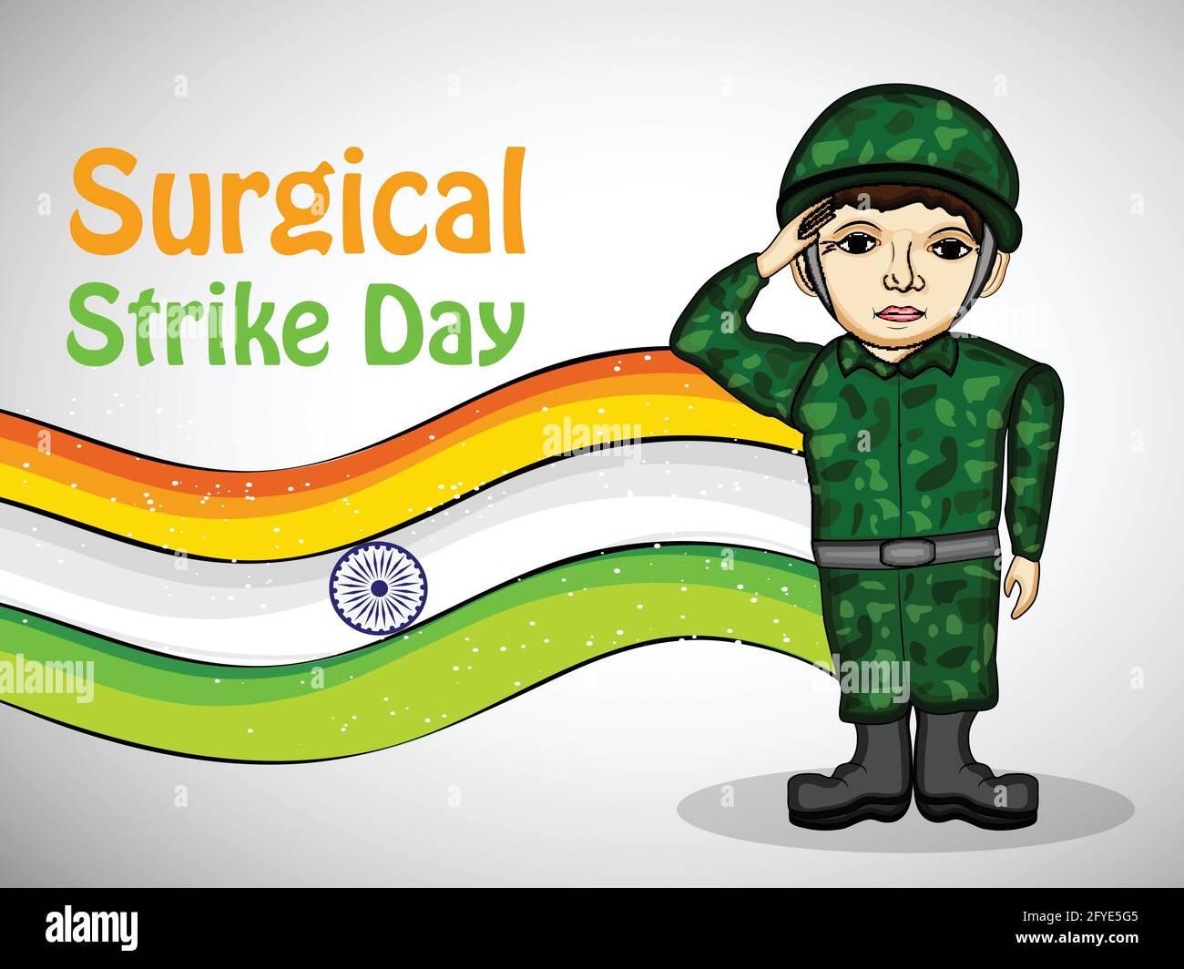 Surgical Strike Day India Stock Vector Image & Art - Alamy