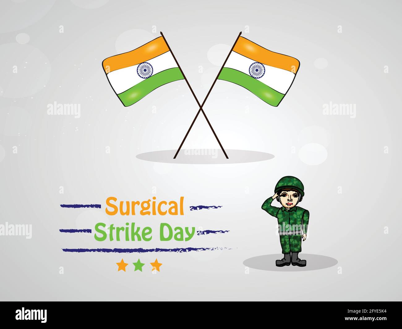 Surgical Strike Day India Stock Vector Image & Art - Alamy