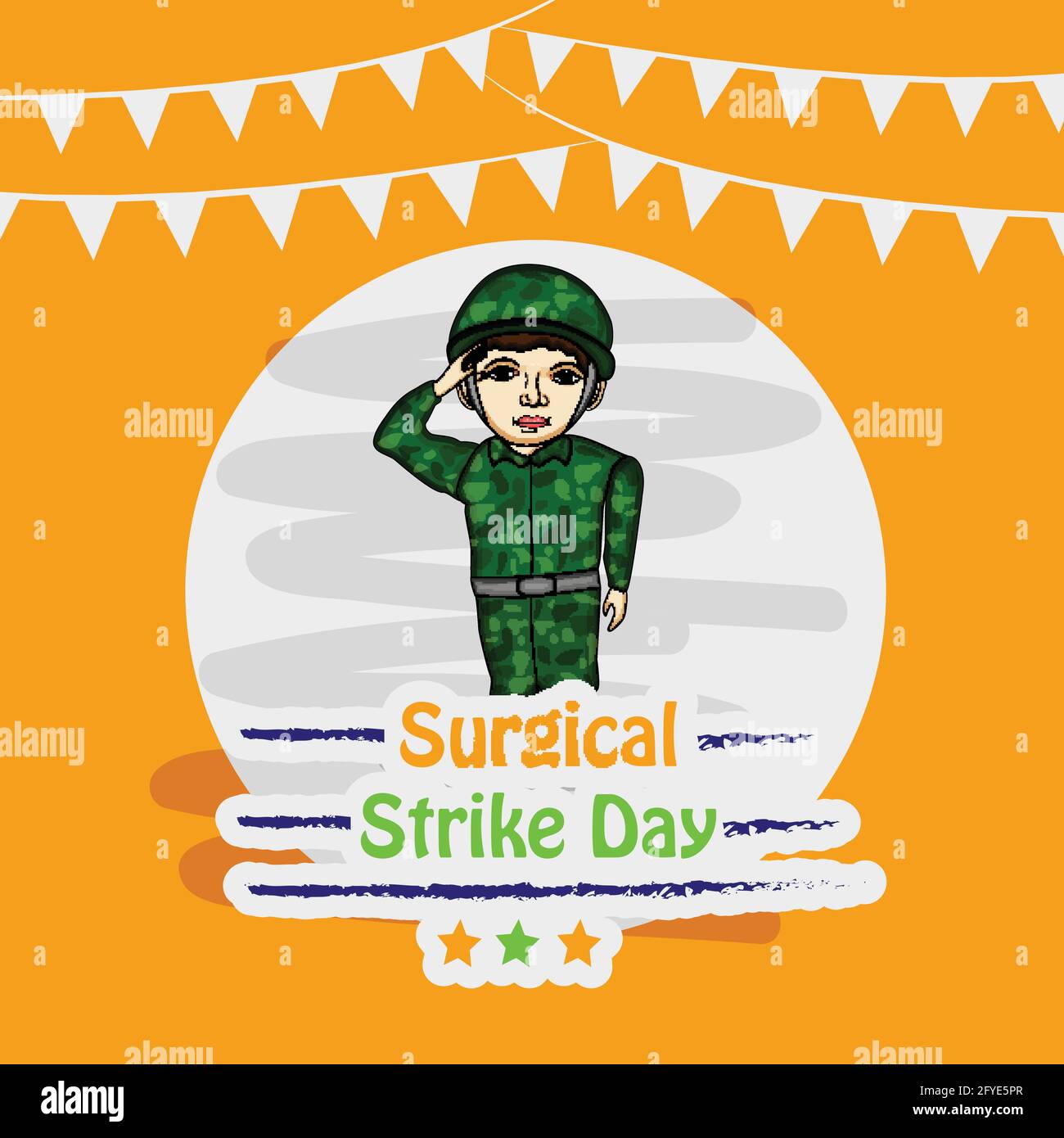 Surgical Strike Day India Stock Vector Image & Art - Alamy