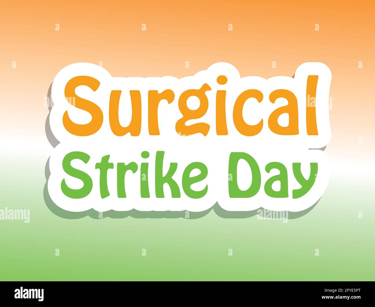 Surgical Strike Day India Stock Vector Image & Art - Alamy