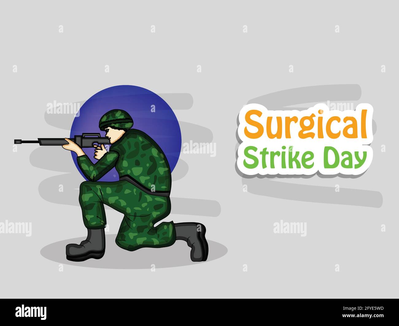 Surgical Strike Day India Stock Vector Image & Art - Alamy