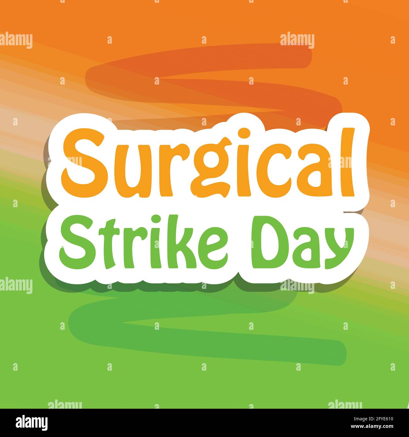 Surgical Strike Day India Stock Vector Image & Art - Alamy
