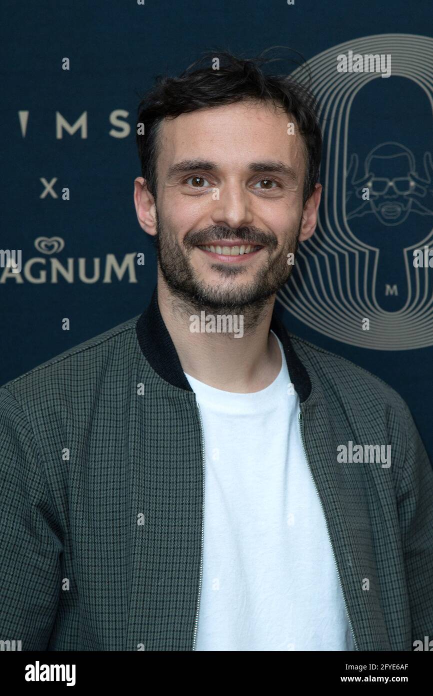 Jerome Niel attending the 'Gims x Magnum' ice cream launch at the ...