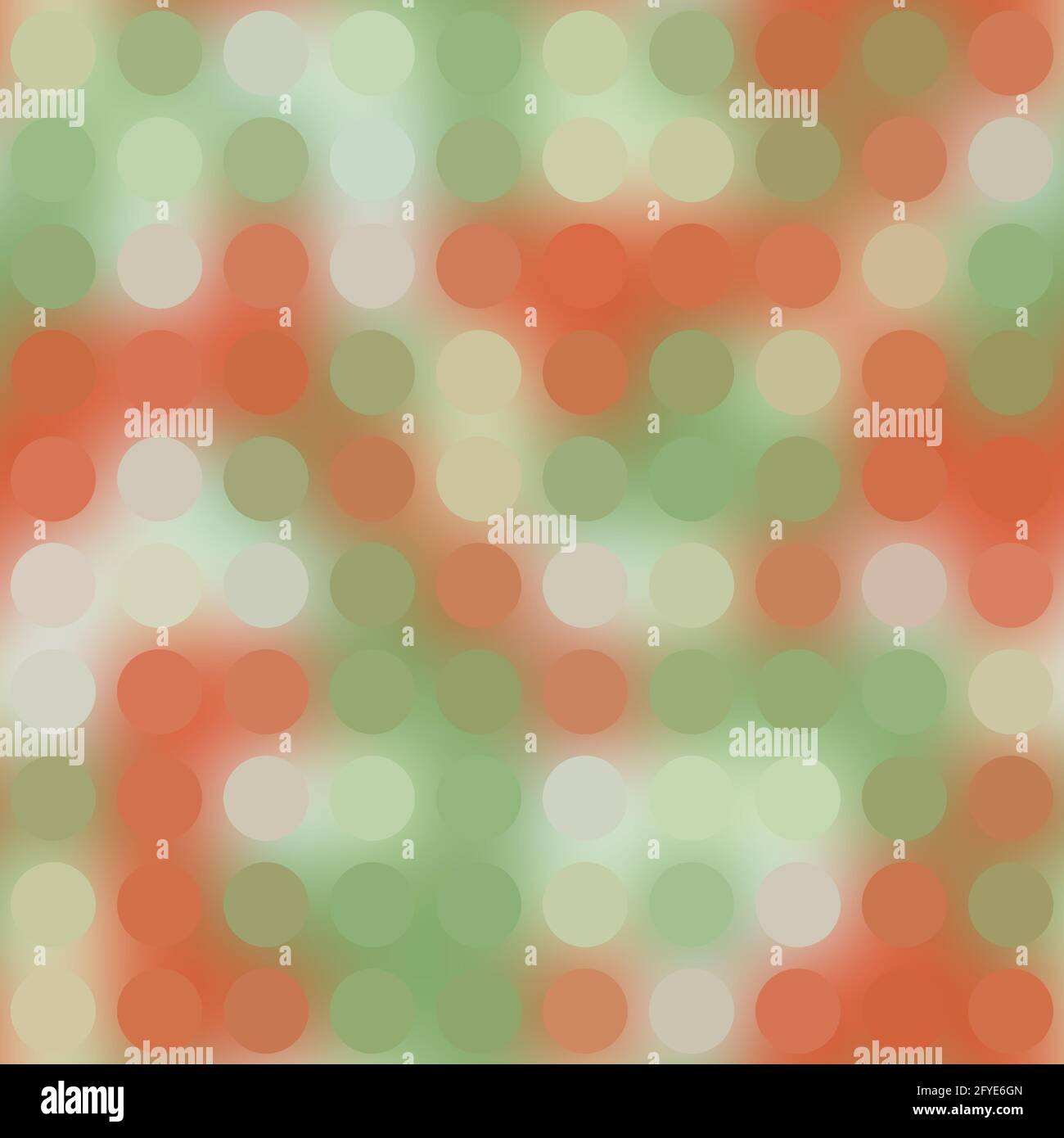 Seamless pattern or grid of circle dots on blurry gradient background ...