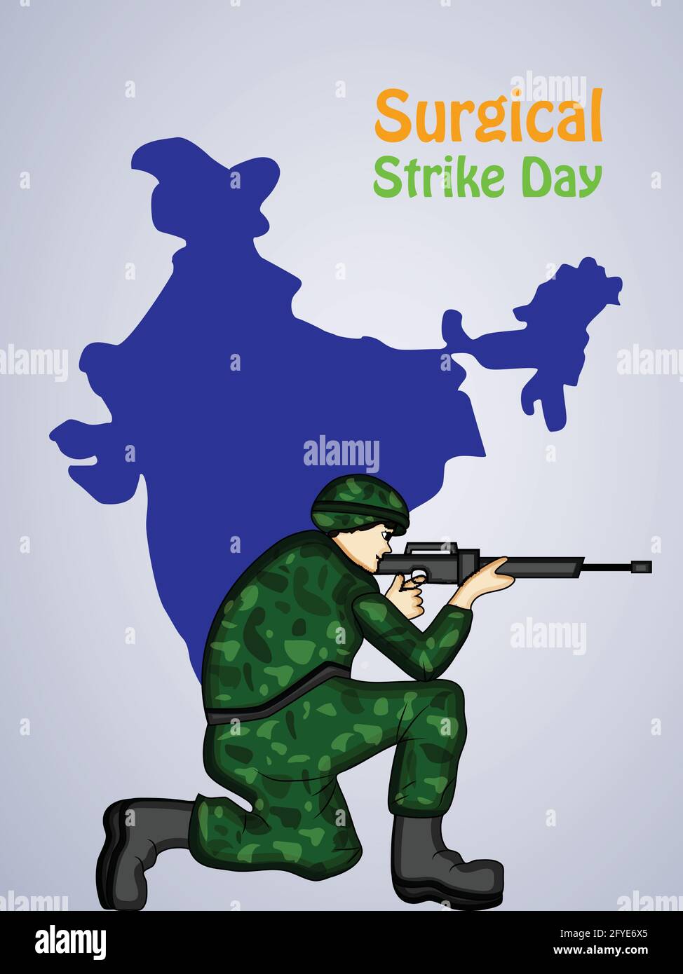 Surgical Strike Day India Stock Vector Image & Art - Alamy