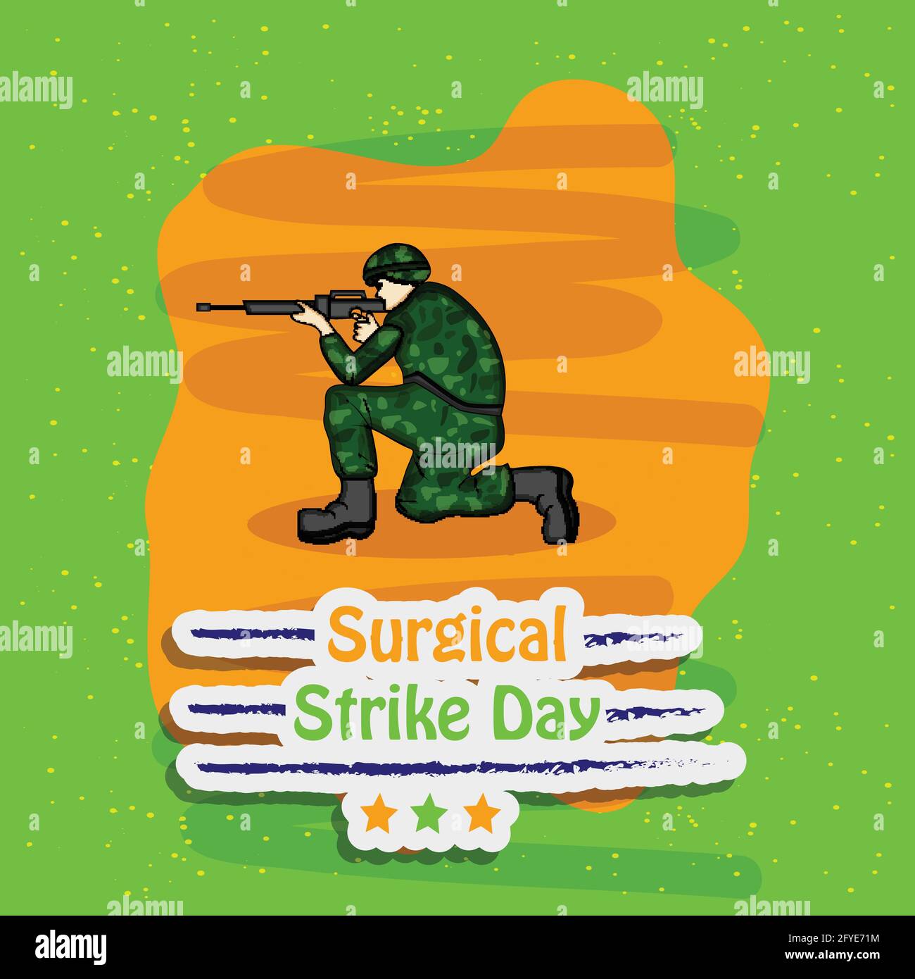 Surgical Strike Day India Stock Vector Image & Art - Alamy