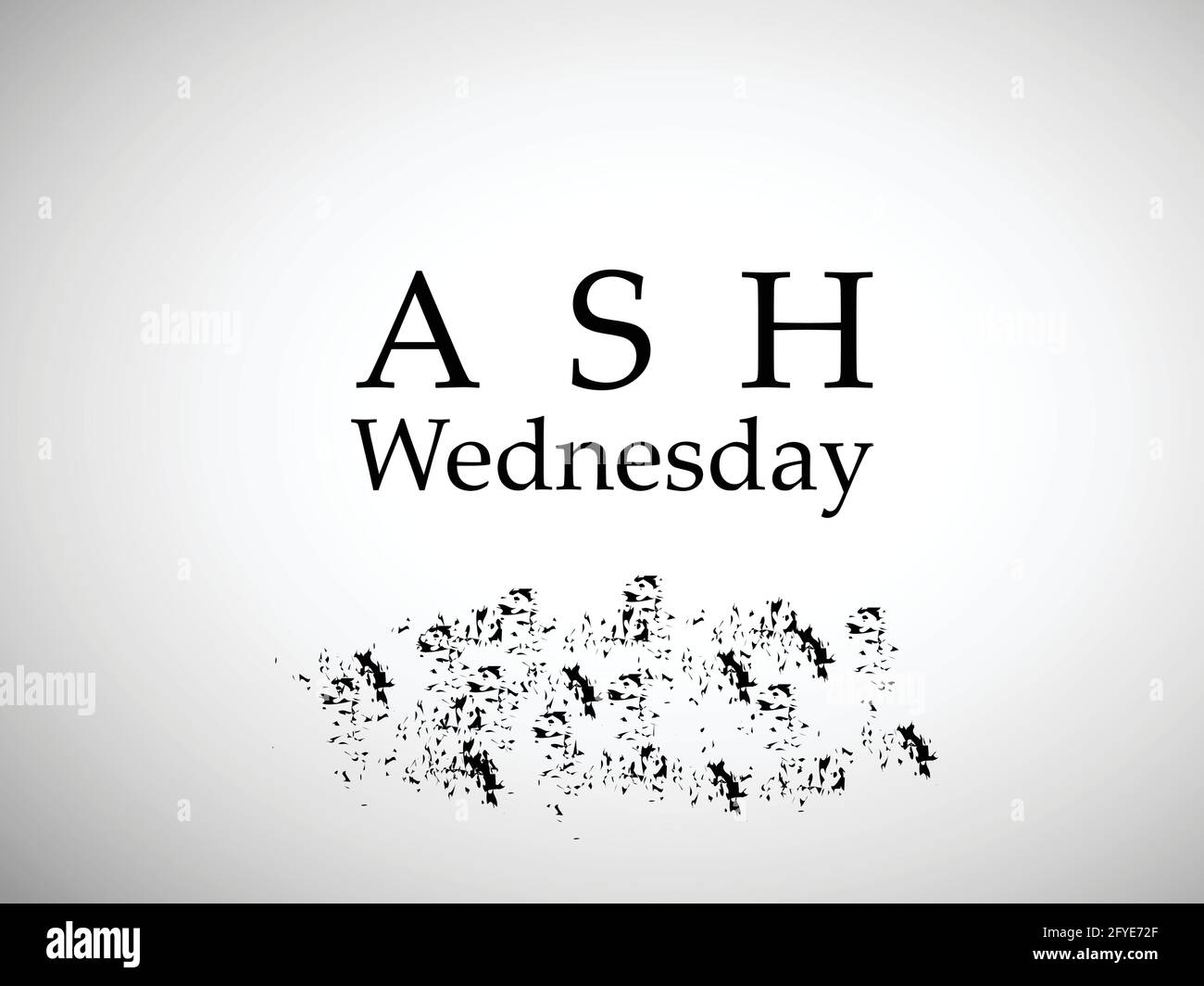 Ash Wednesday background Stock Vector Image & Art - Alamy