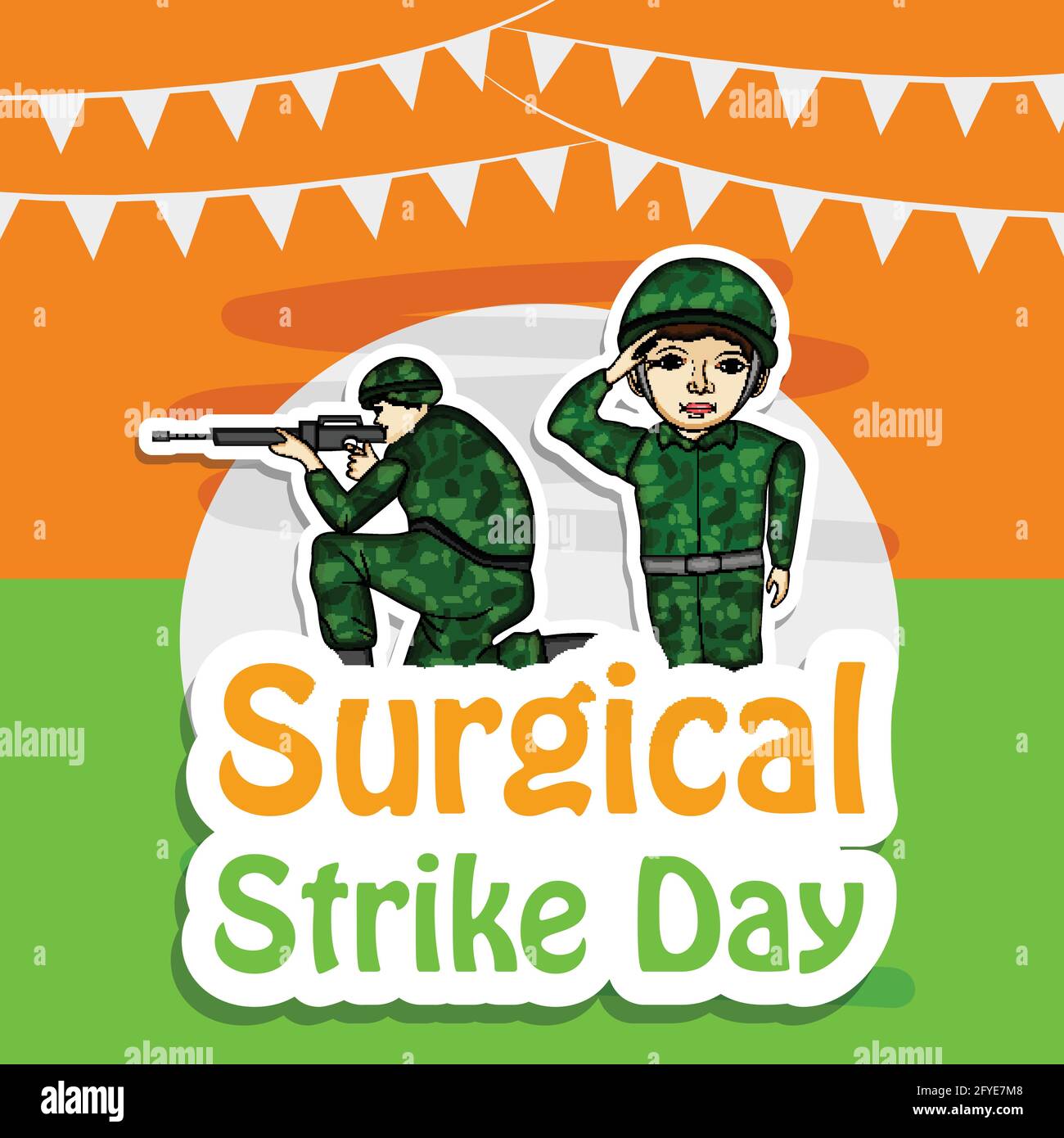 Surgical Strike Day India Stock Vector Image & Art - Alamy