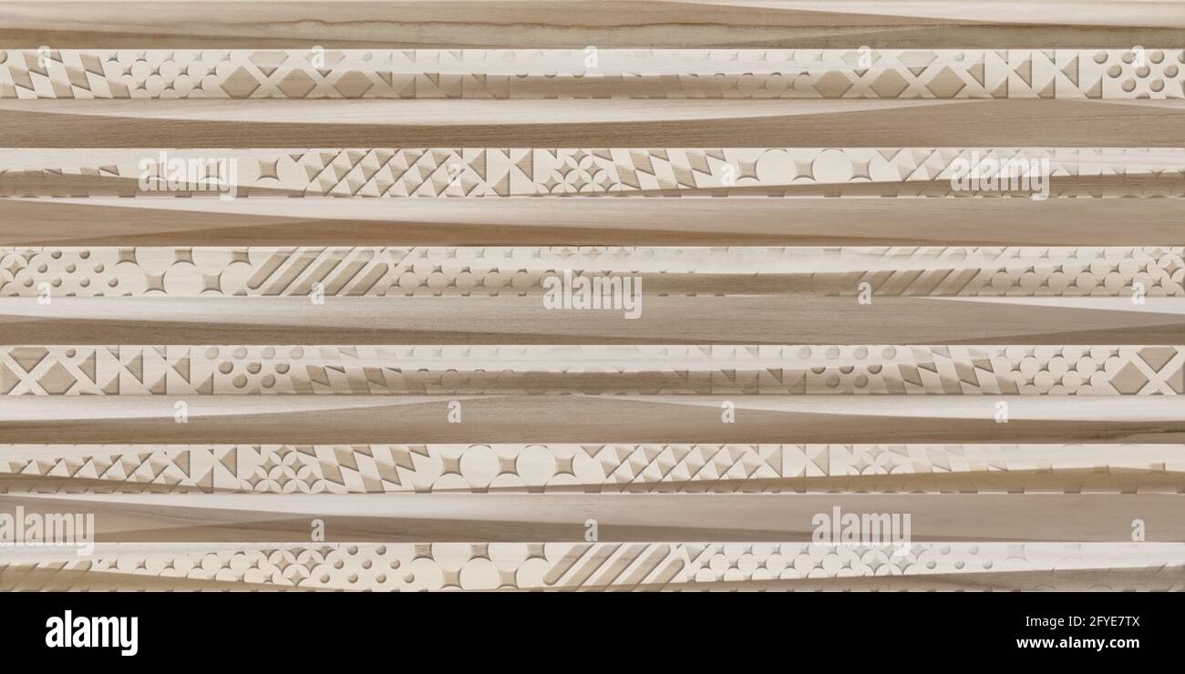 brown color horizontal strips with Geometric design illustration image ...