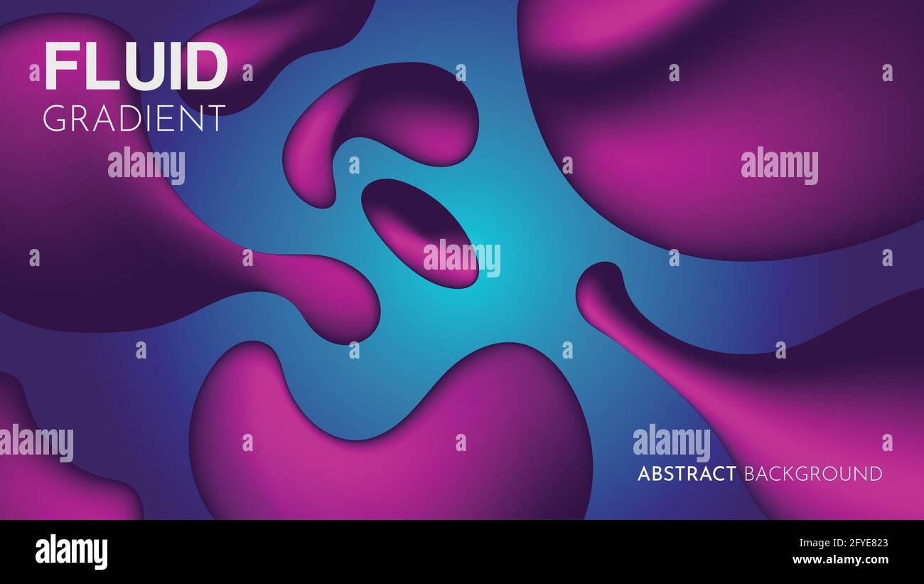 Digital art design background with abstract fluid gradient. Modern ...