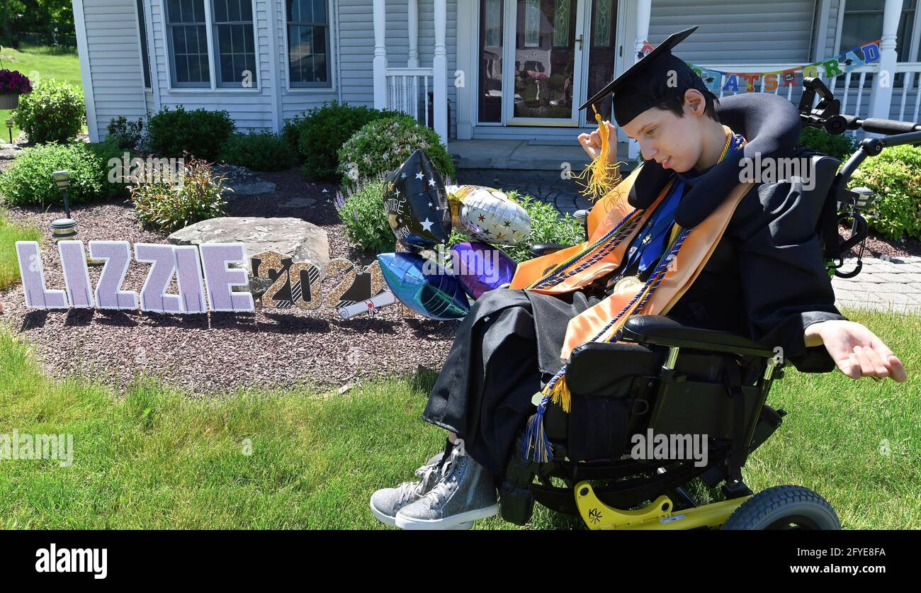 Wilkes Barre, United States. 27th May, 2021. Elizabeth "Lizzy" Breznay ...