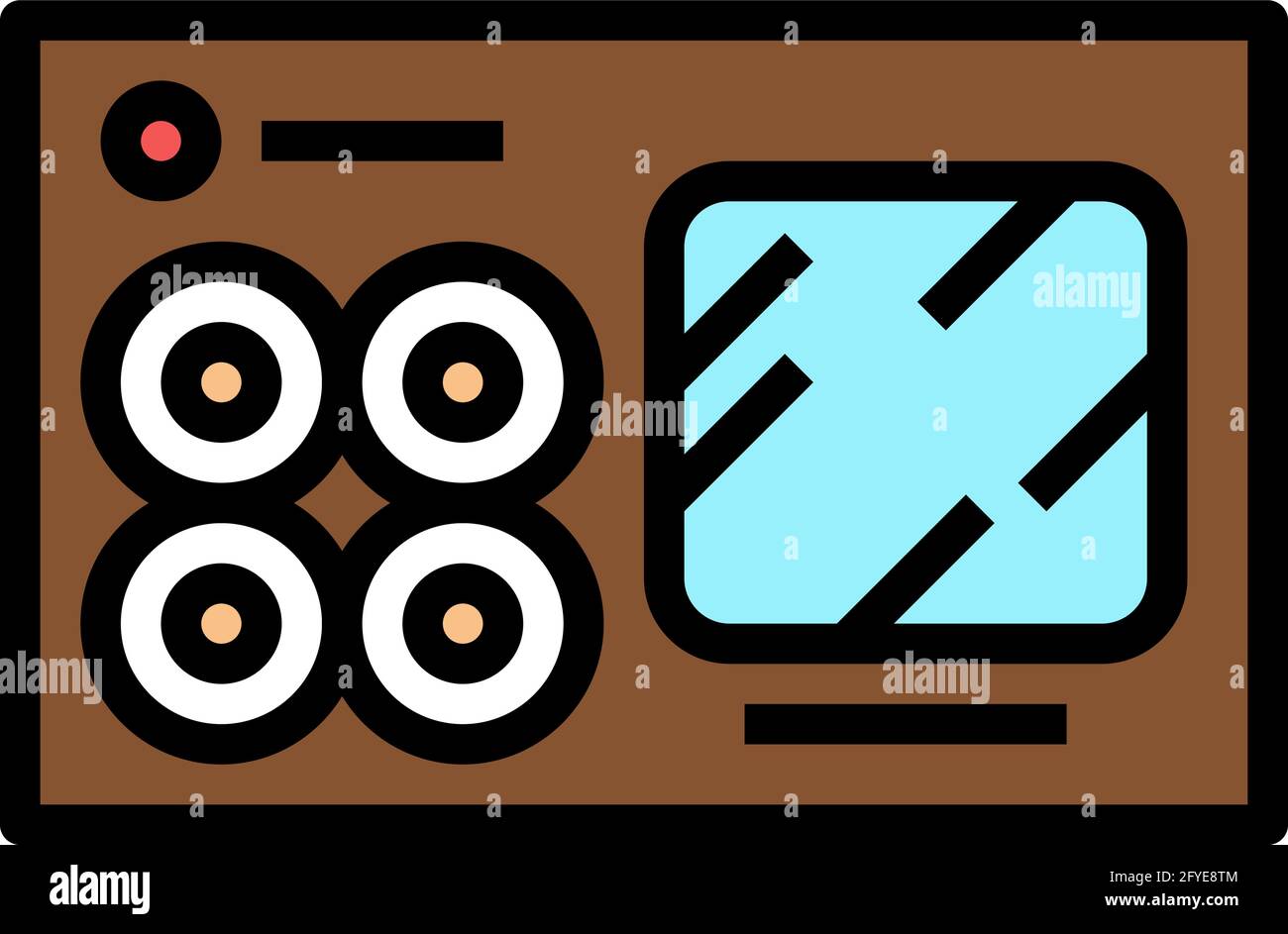 sushi box color icon vector illustration Stock Vector Image & Art - Alamy
