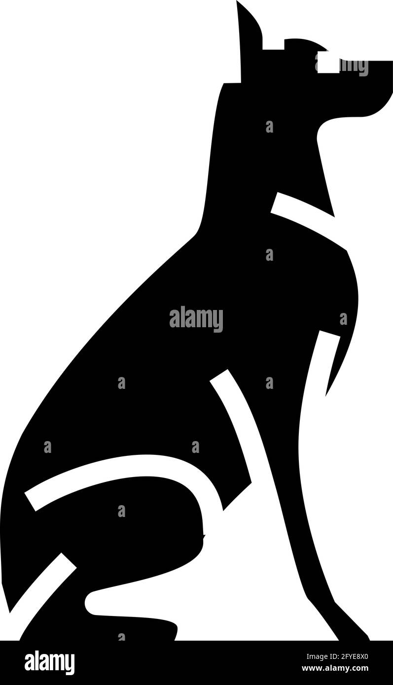 Guinea pig pet glyph icon Stock Vector Images - Alamy