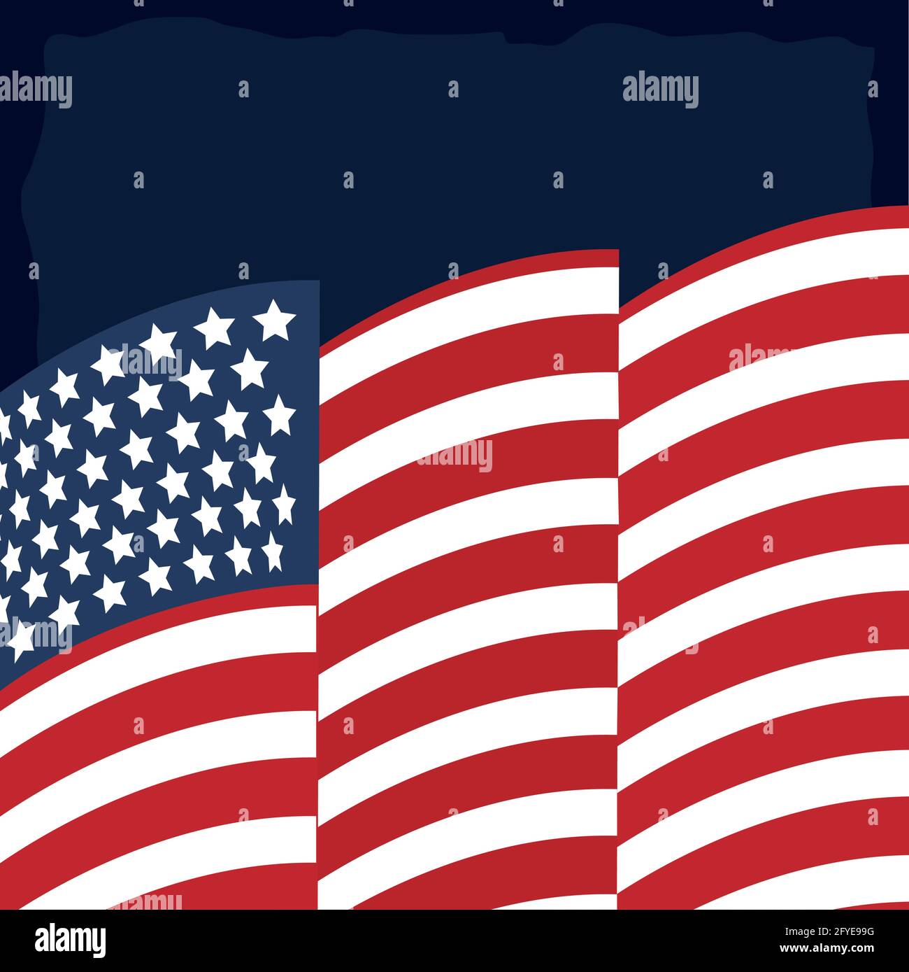 american flag background Stock Vector Image & Art - Alamy