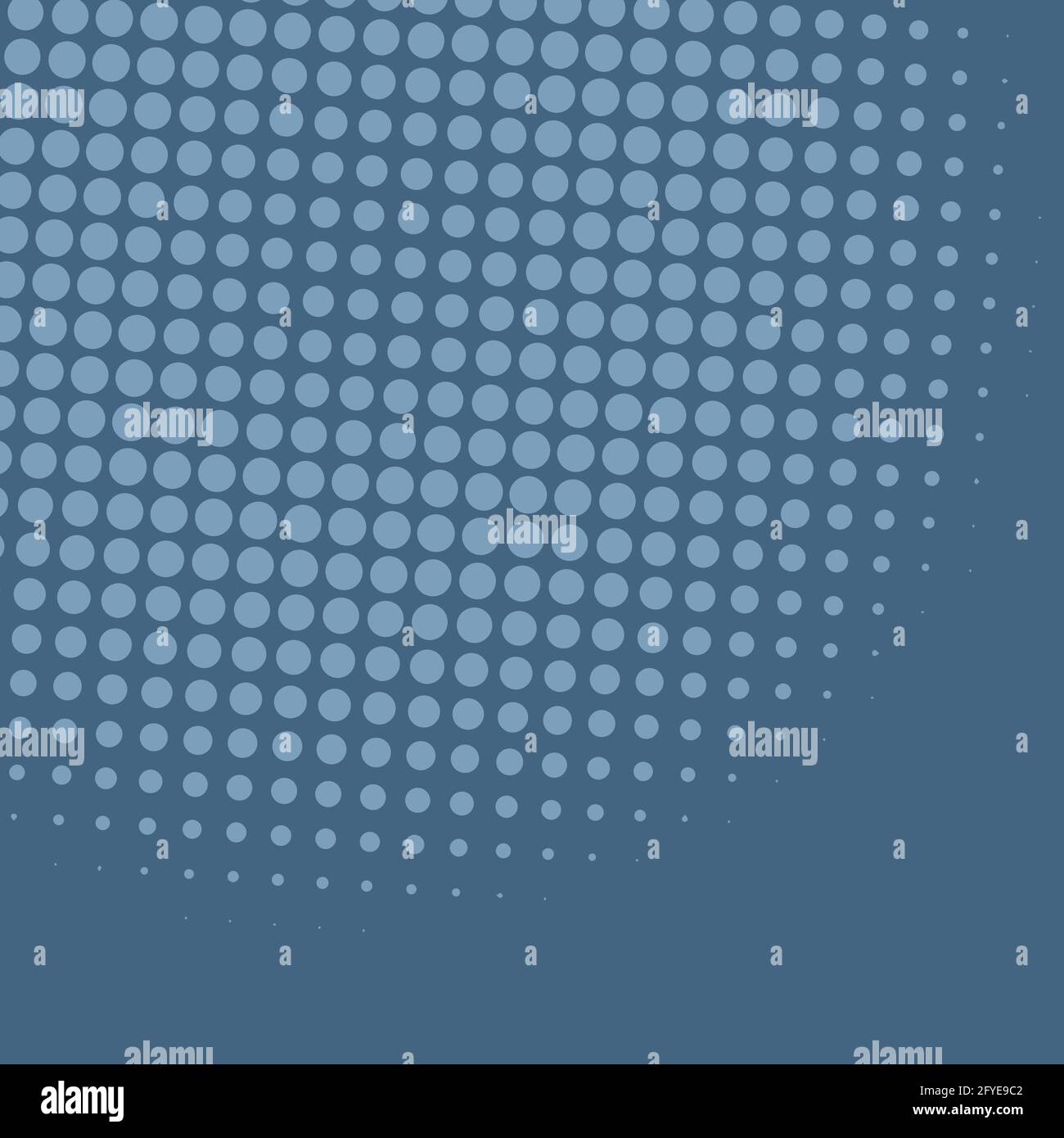 Pop art creative concept blue comics book magazine cover. Polka dots ...