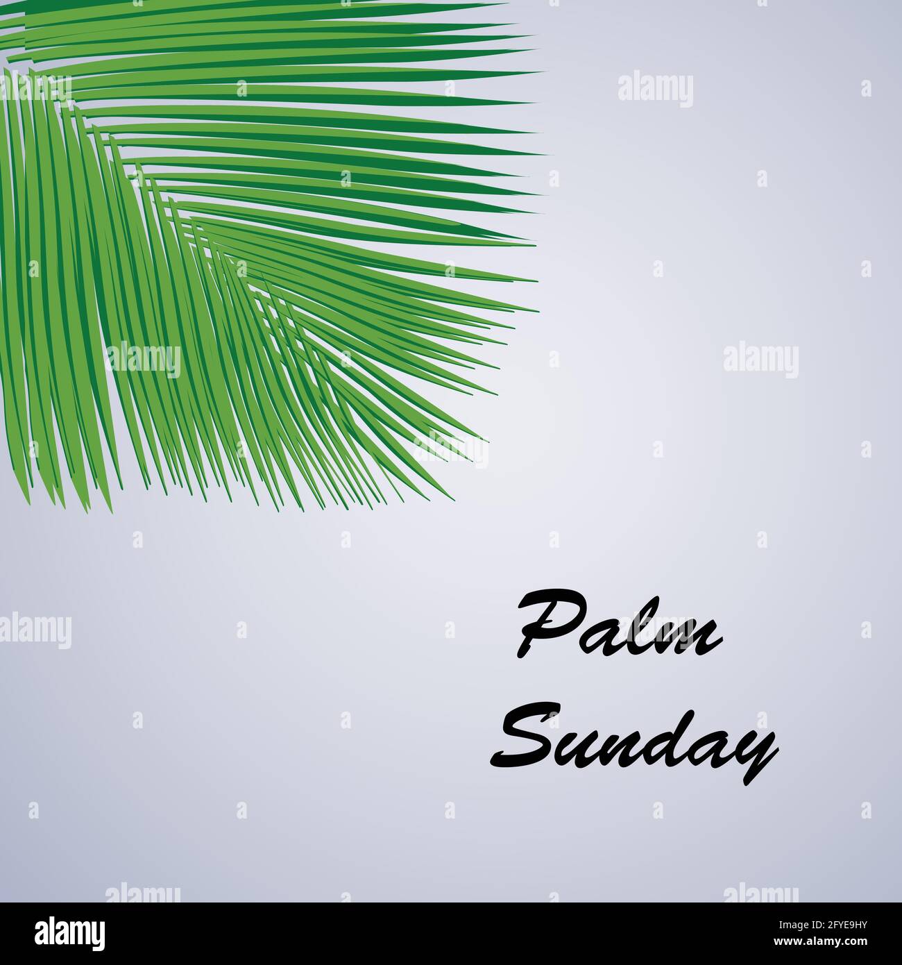 Palm Sunday background Stock Vector Image & Art - Alamy