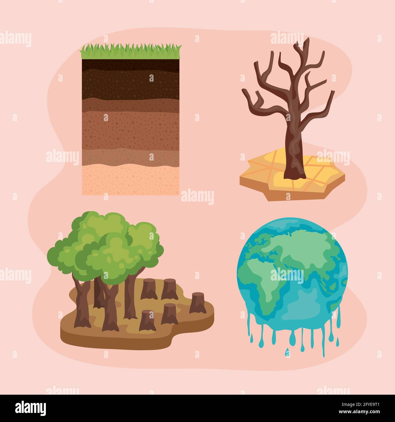 global issues environmental Stock Vector Image & Art - Alamy