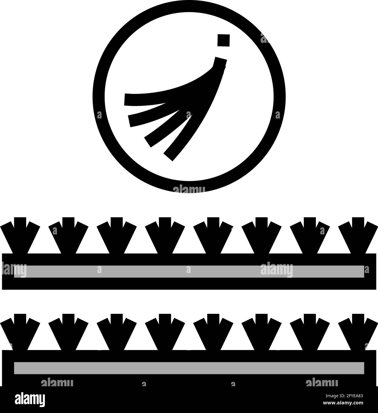 Woman with false eyelashes Stock Vector Images - Alamy