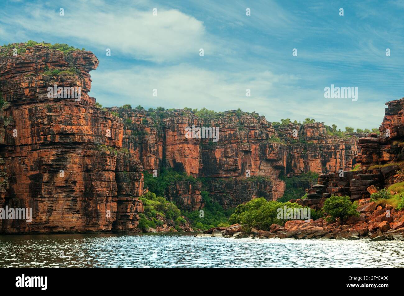 King George River Gorge, the Kimberley, Western Australia, Australia ...
