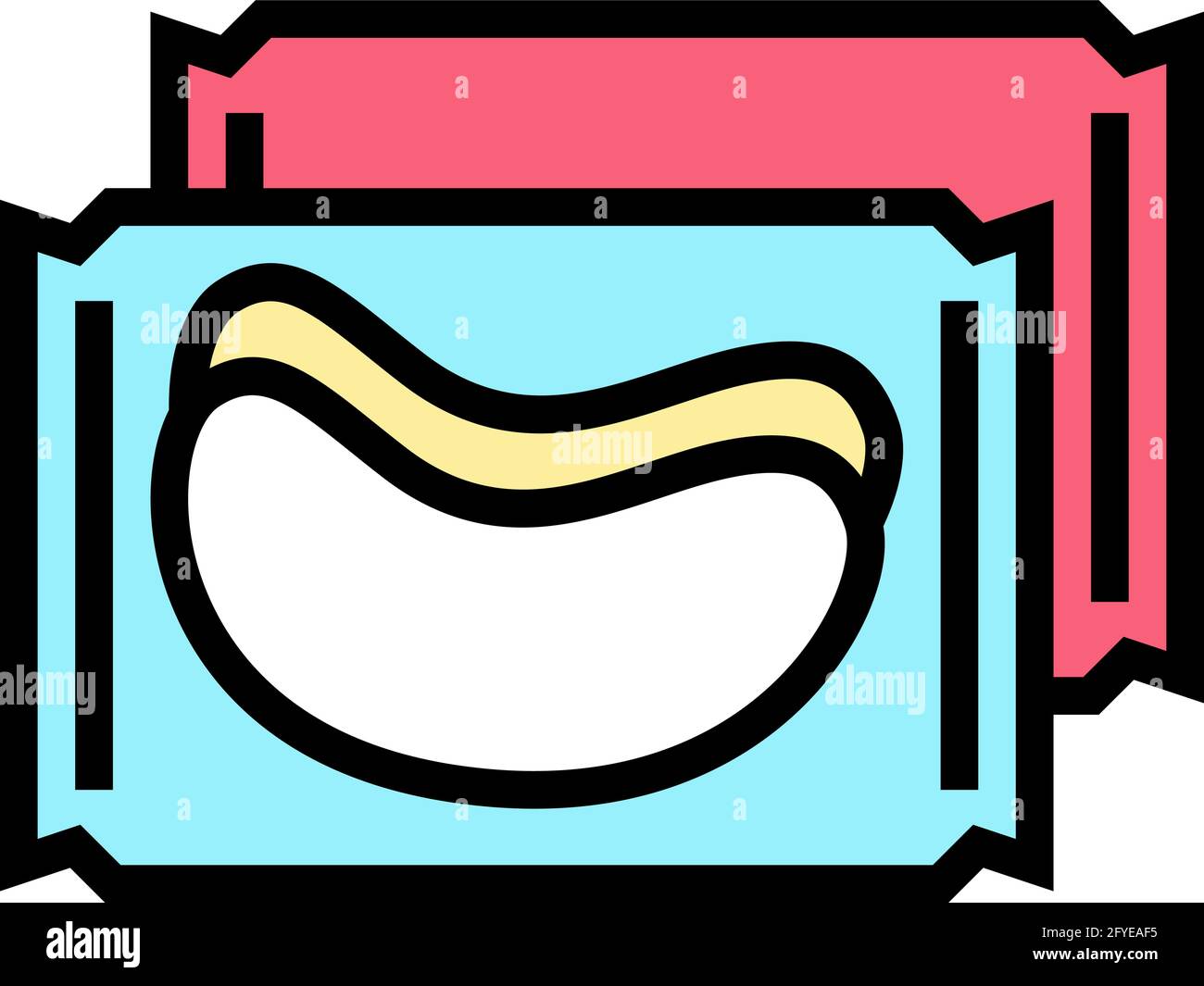 patches package color icon vector illustration Stock Vector Image & Art ...