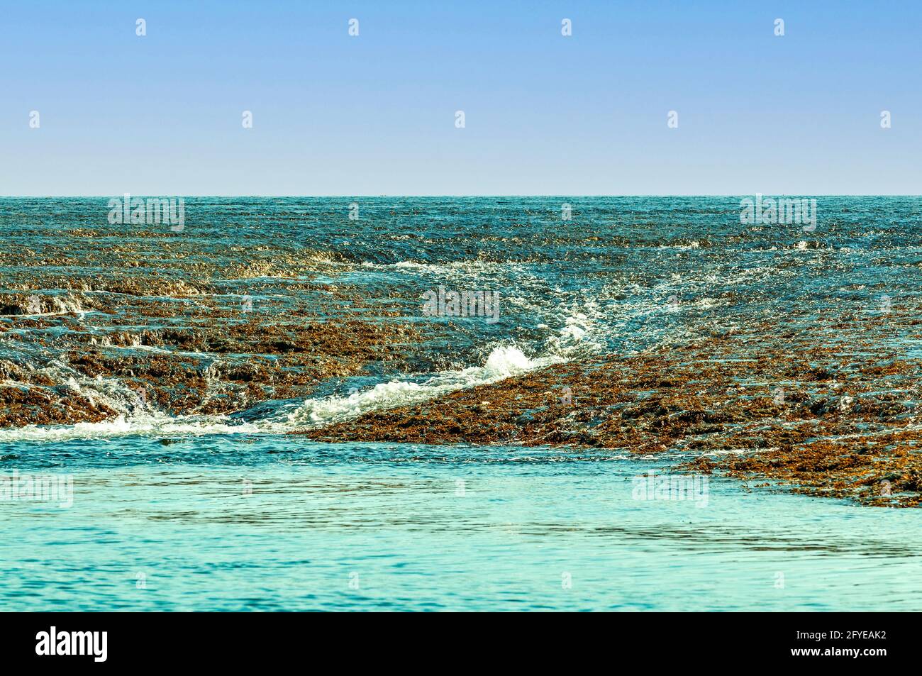 Montgomery Reef Tidal Runoff, the Kimberley, Western Australia ...