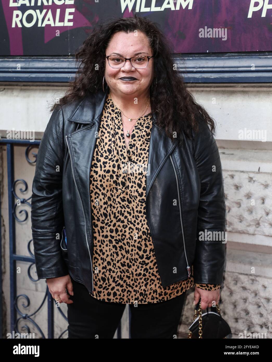 London, UK. 27th May, 2021. Keala Settle attends the Death Drop press ...