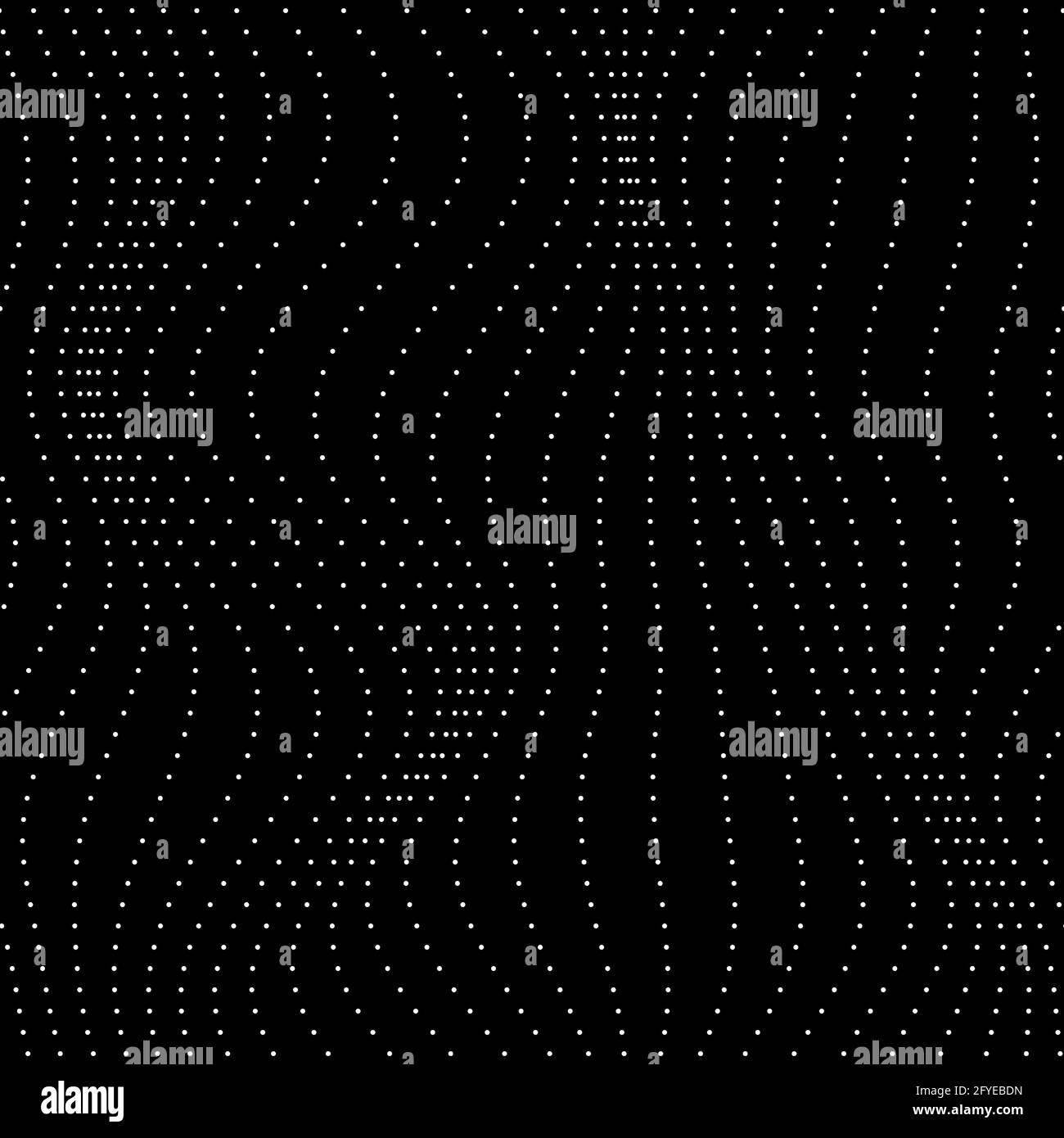 Seamless wavy array of dots pattern for print or digital use Stock ...