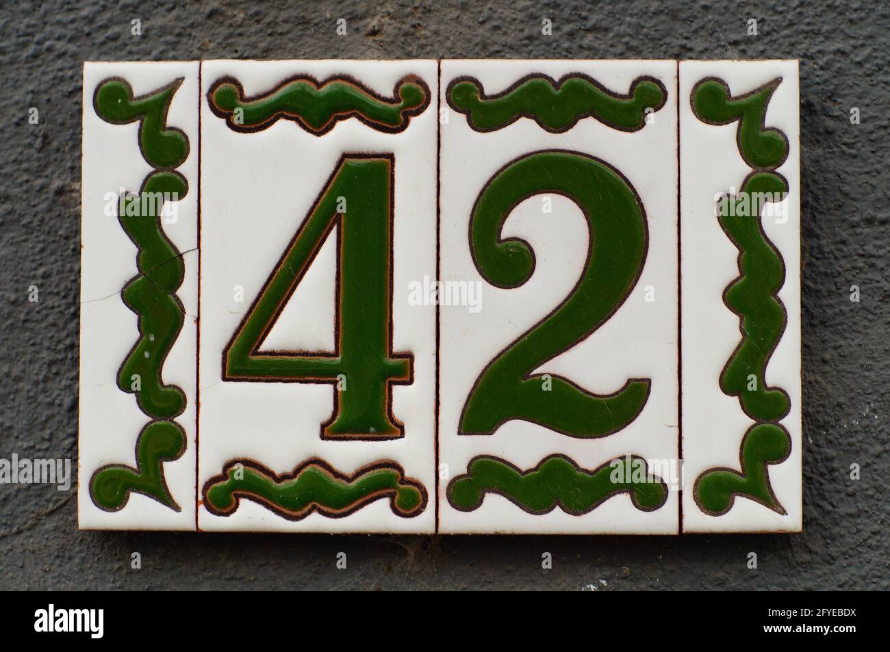 Ultimate question life universe everything hi-res stock photography and ...