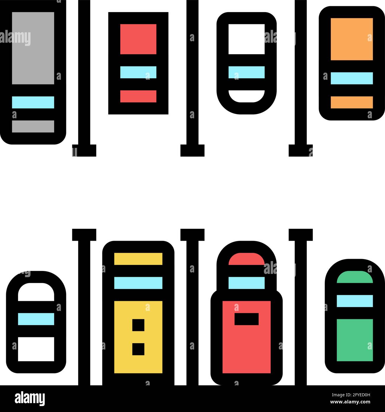 Visitor car parking Cut Out Stock Images & Pictures - Alamy