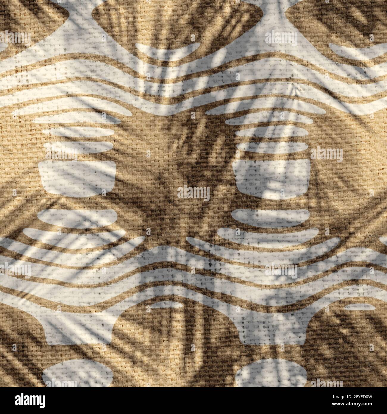 Seamless abstract print of botanical leaf shadows Stock Photo - Alamy