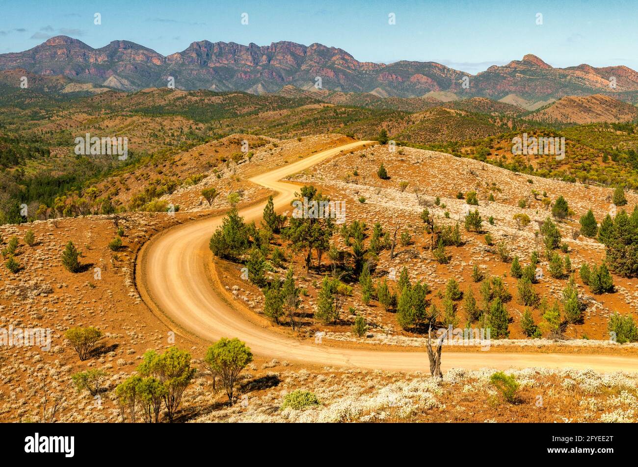 Heysen Range from Razorback Lookout, Flinders Range National Park ...