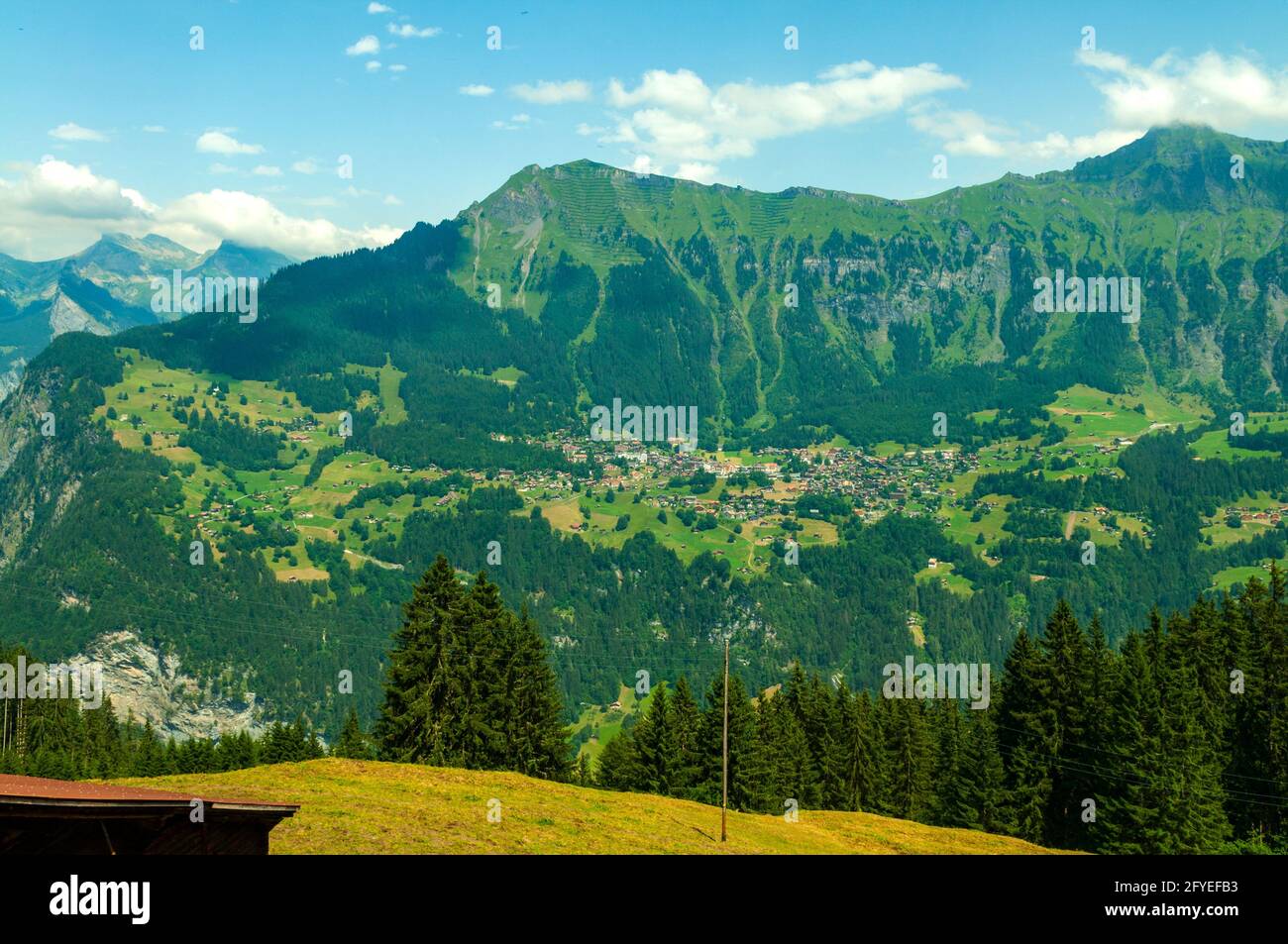 Grütschalp switzerland hi-res stock photography and images - Alamy