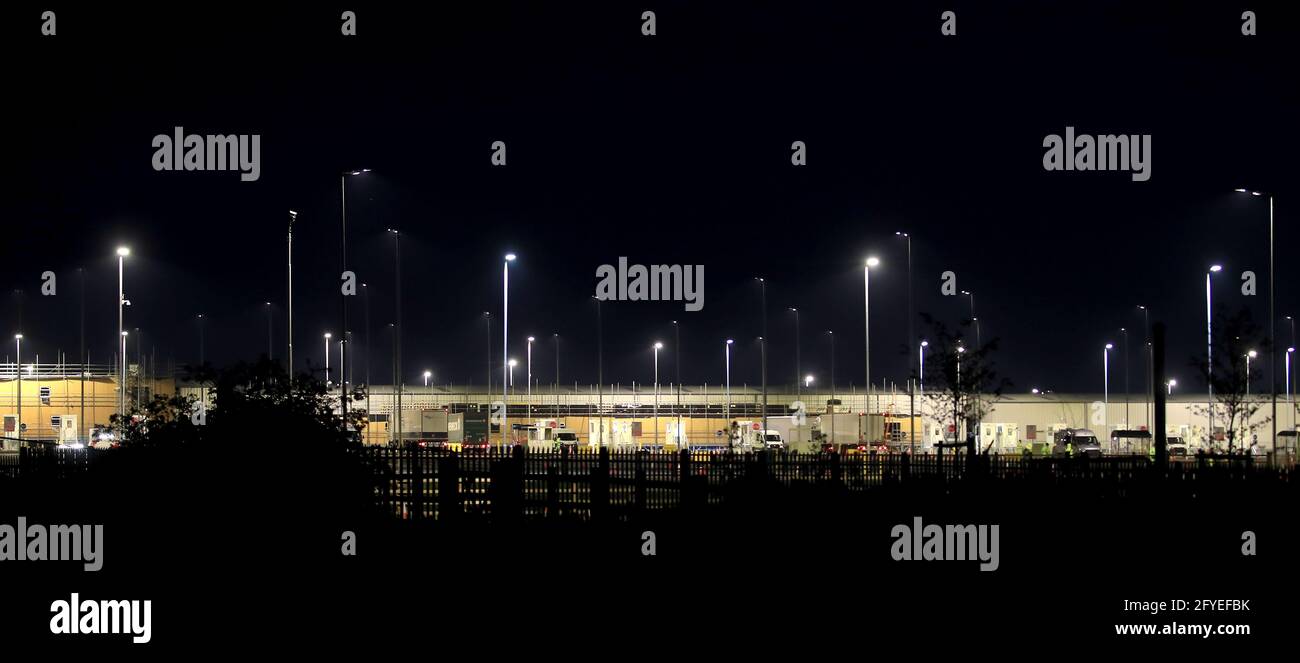 Sevington inland border facility hi-res stock photography and images ...