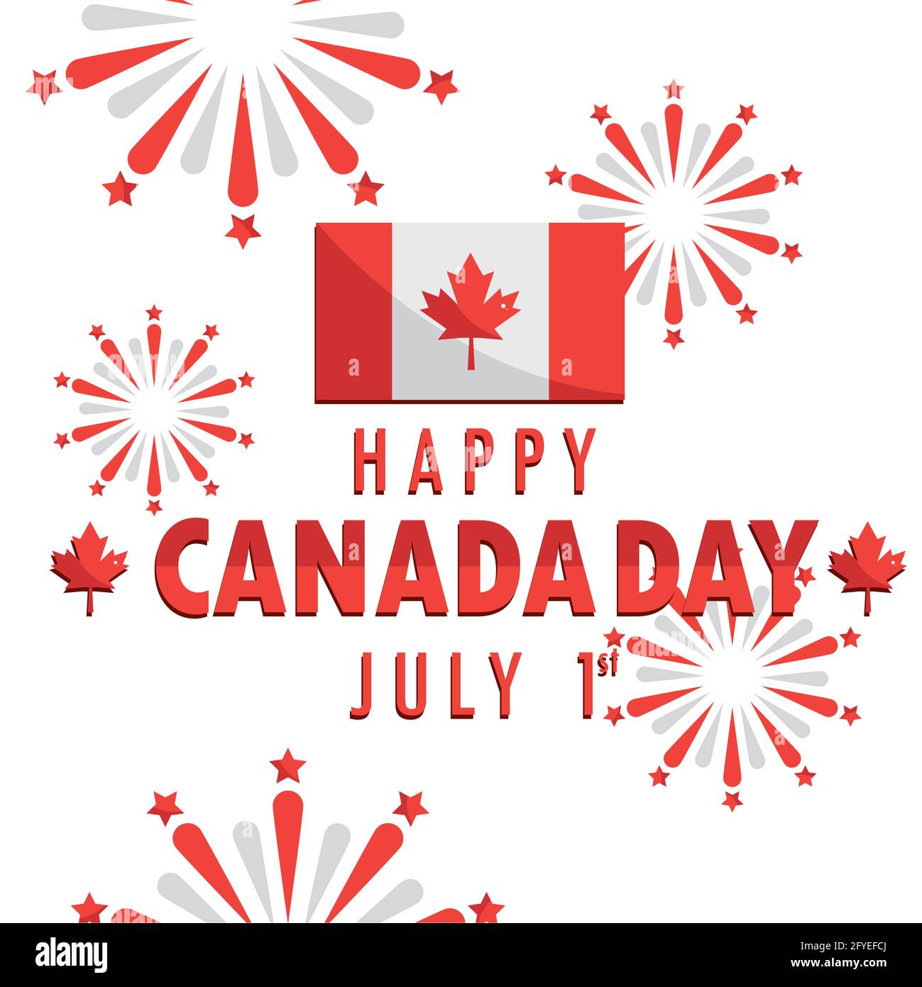 happy canada day Stock Vector Image & Art - Alamy