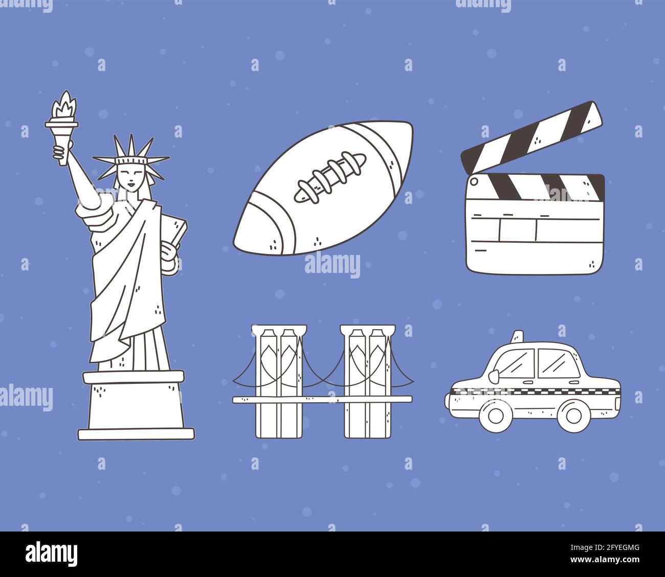 Set Of Outline Objects Stock Vector Image And Art Alamy