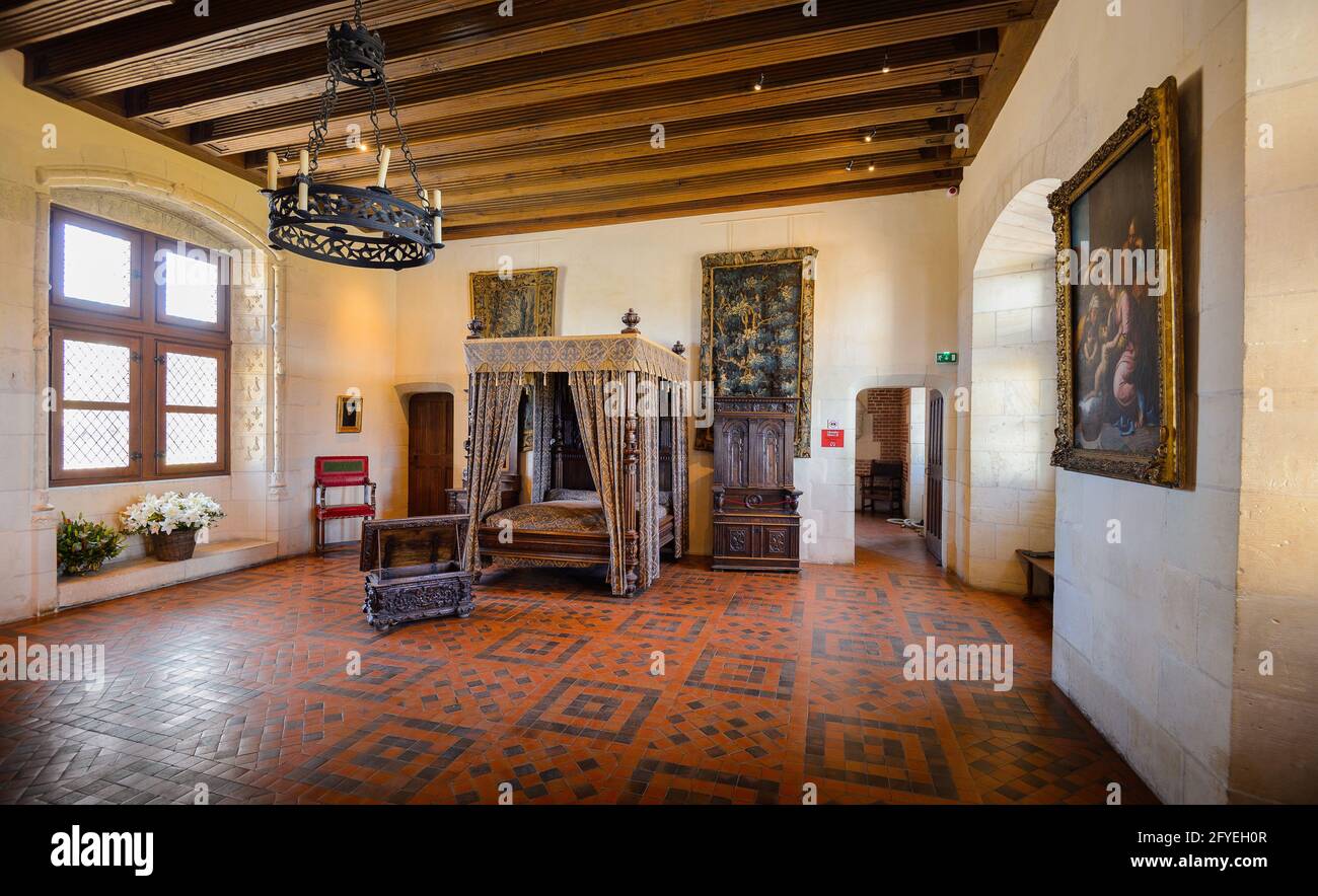 Amboise castle room hi-res stock photography and images - Alamy