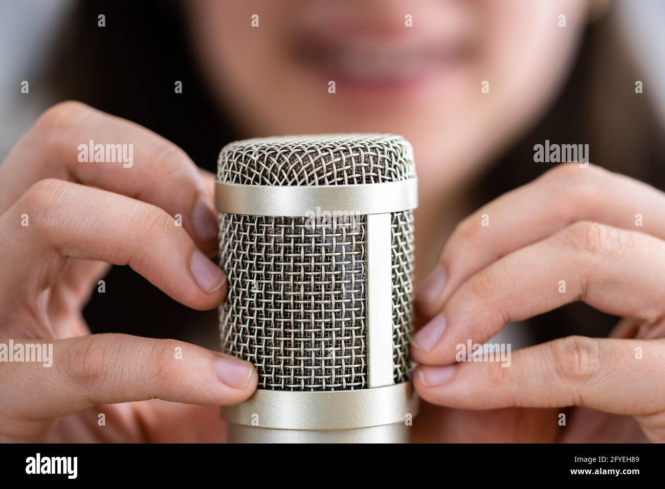 ASMR. Autonomic Sensory Meridian Response. Sensory System Stock Photo ...