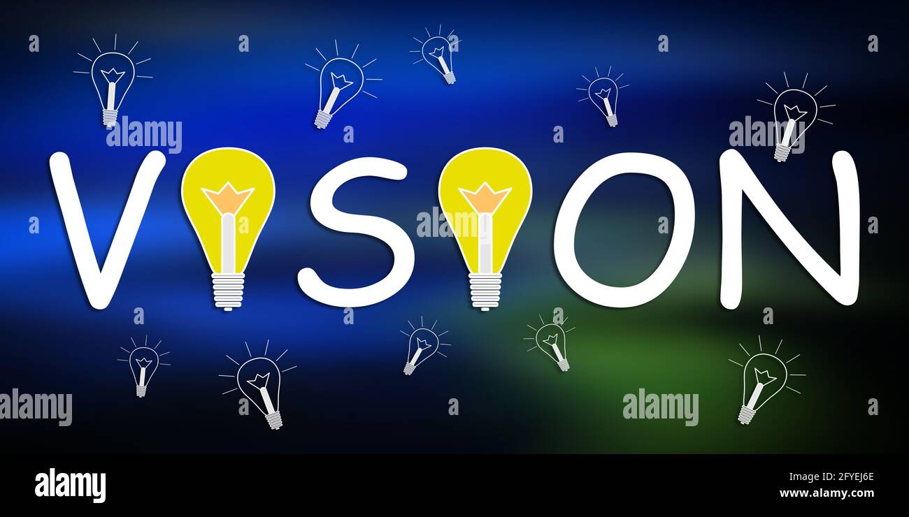 Illustration of a vision concept Stock Photo - Alamy