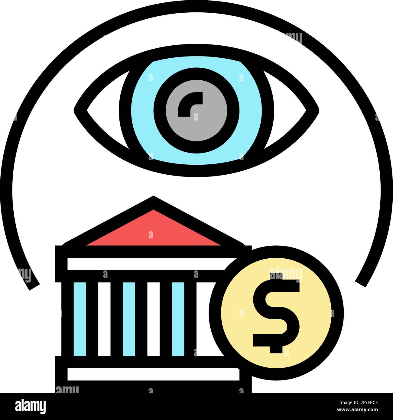 insurance claims color icon vector illustration Stock Vector Image ...