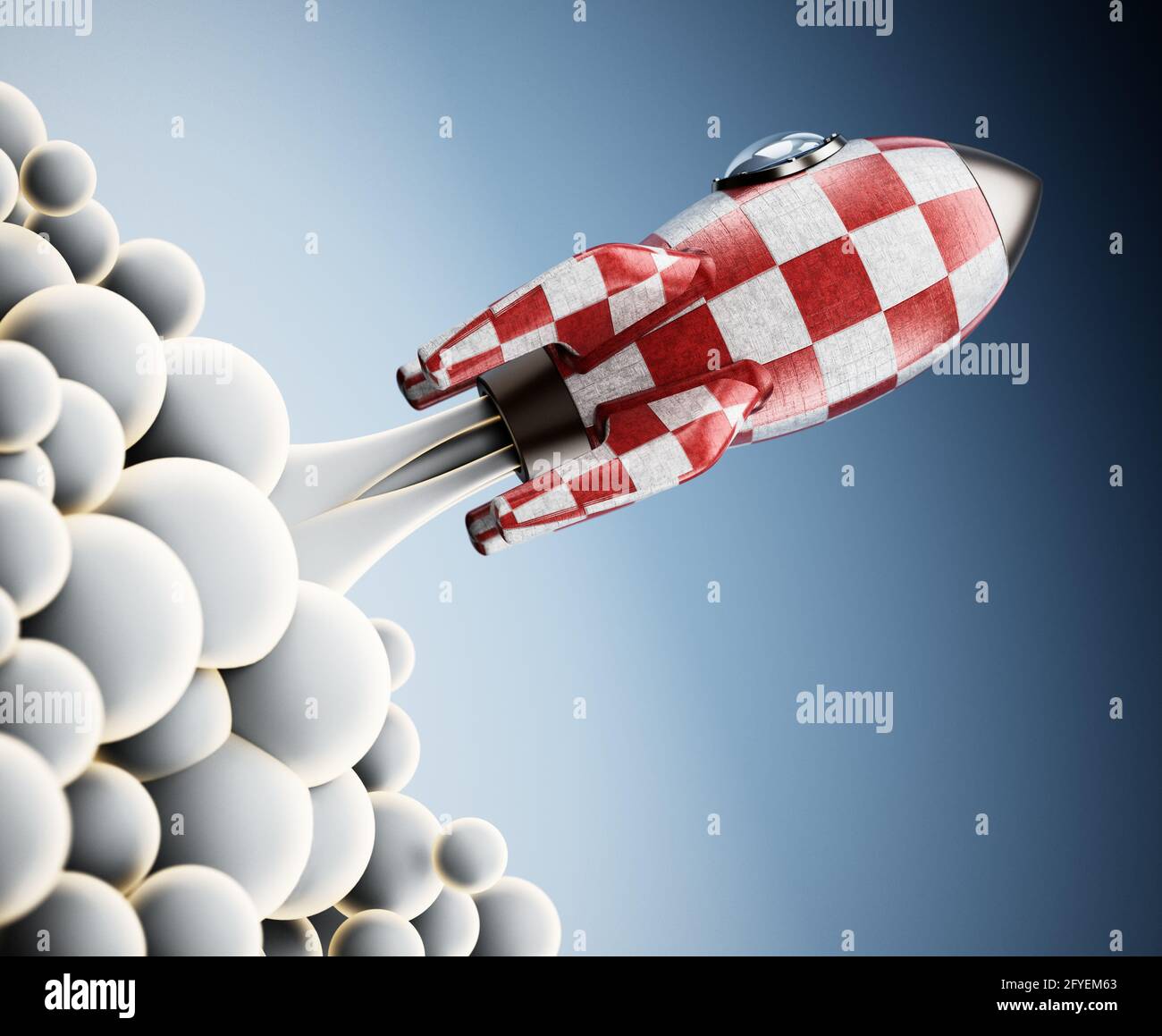 Spaceship illustration vintage hi-res stock photography and images - Alamy