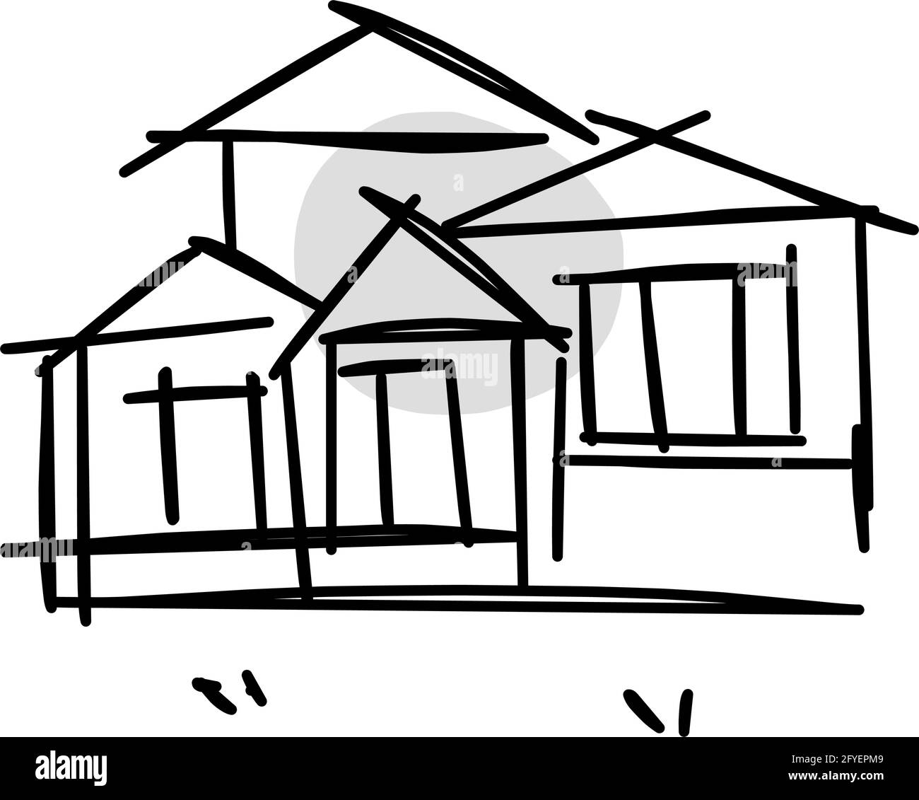 Inside House Outline