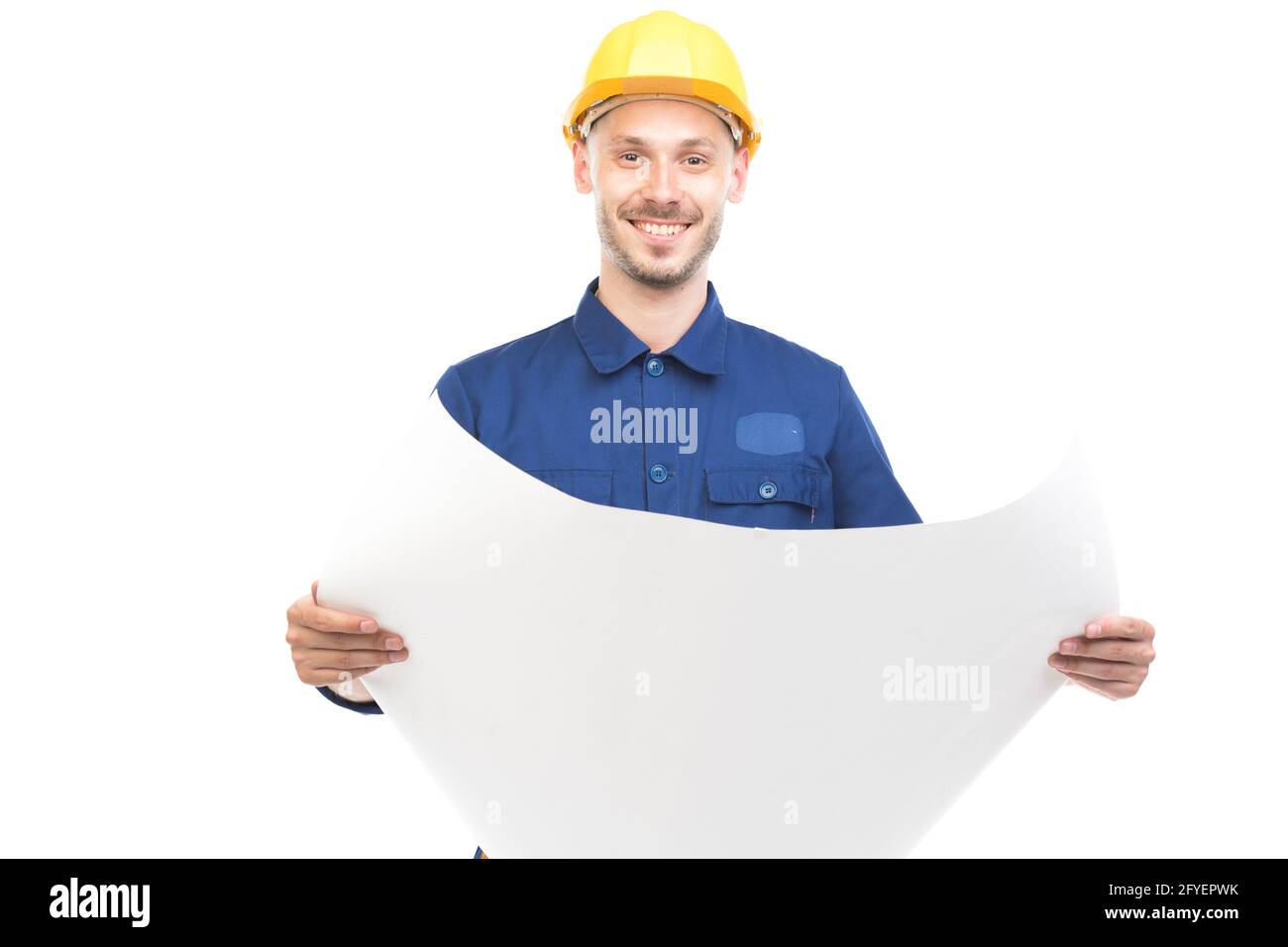 Horizontal medium portrait of modern handsome young adult Caucasian ...